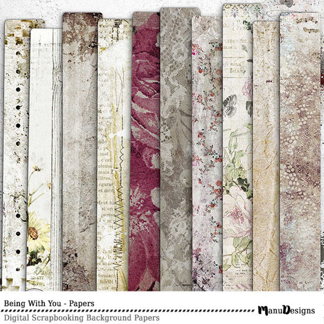 Digital Scrapbooking Papers, Valentines Day Papers, Scrapbooking ...