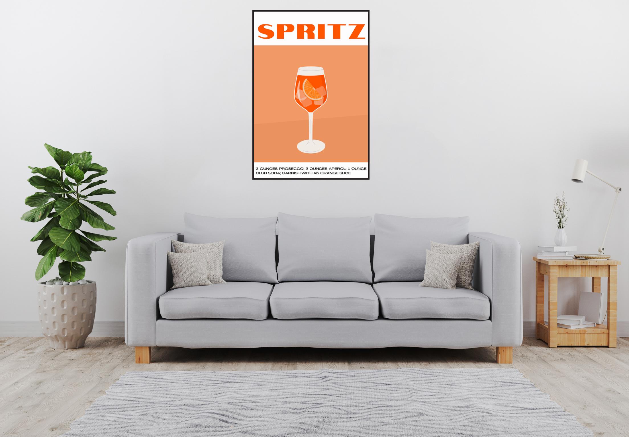Aperol Spritz Digital Print - Etsy