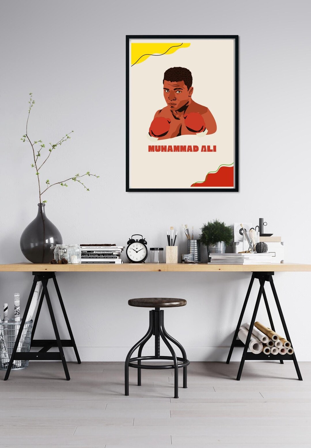 Muhammad Ali Digital Wall Art - Etsy