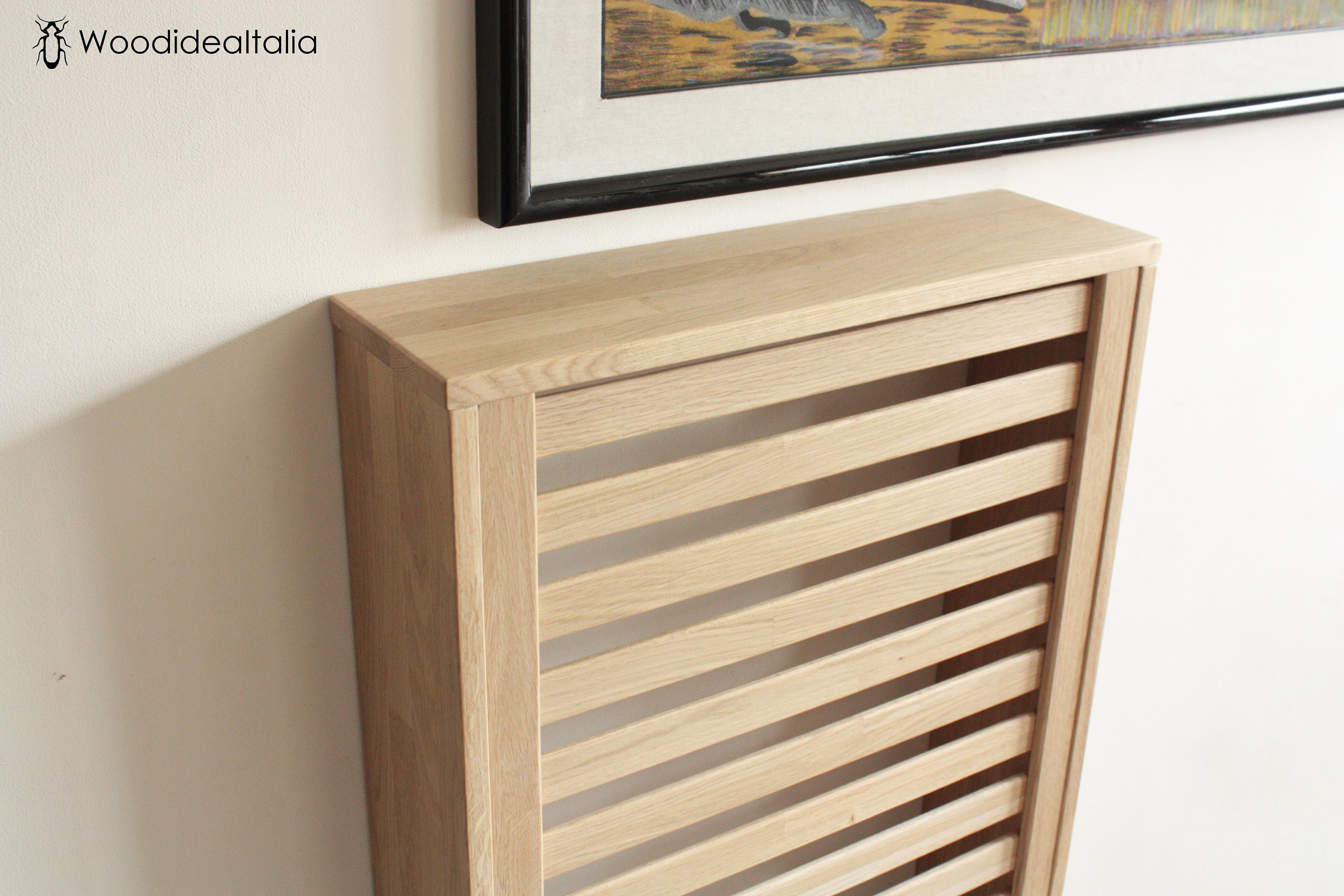 Solid Oak Wood Radiator Cover Custom-made Artisan Radiator - Etsy