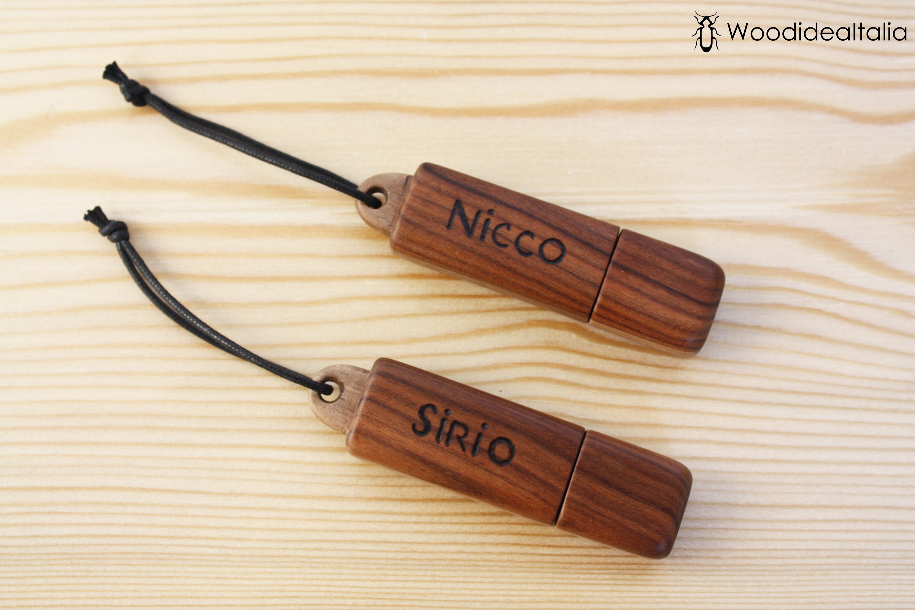 Wooden Usb Stick, Pen Drive 32 Gb - 64 Gb - 128 Gb, Wooden Usb With ...