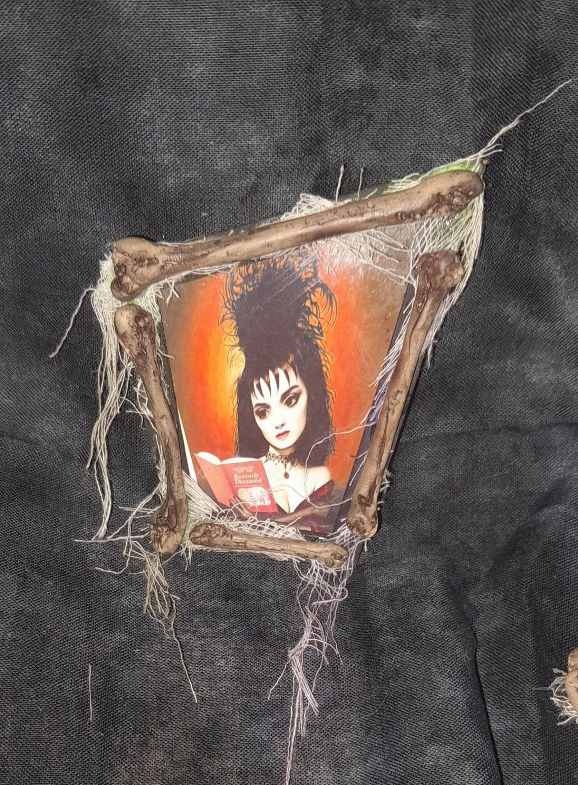 Miniature Beetlejuice's Portrait of LYDIA DEETZ OOAK - Etsy