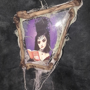 Miniature Beetlejuice's Portrait of LYDIA DEETZ OOAK - Etsy