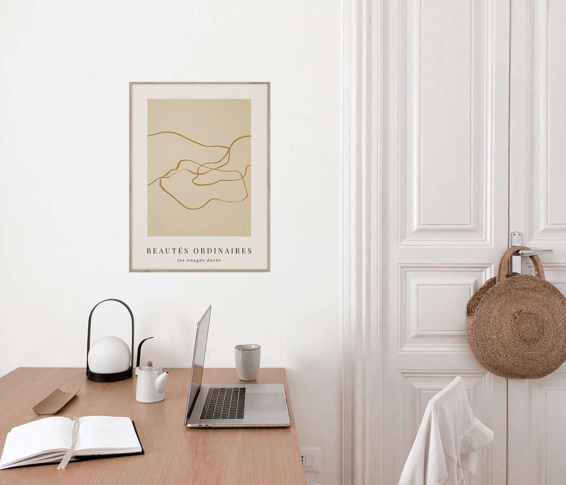 Pencil Drawing Art Poster Exhibition Poster Abstract Giclée - Etsy
