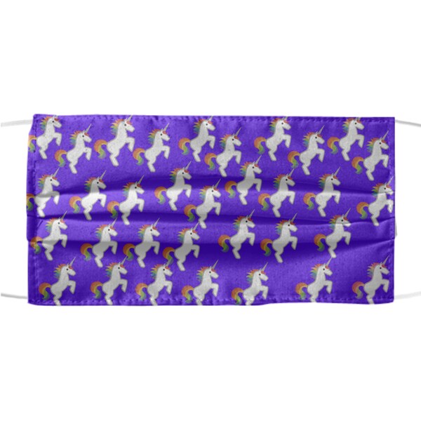 Unicorn Face Mask Adult - Etsy