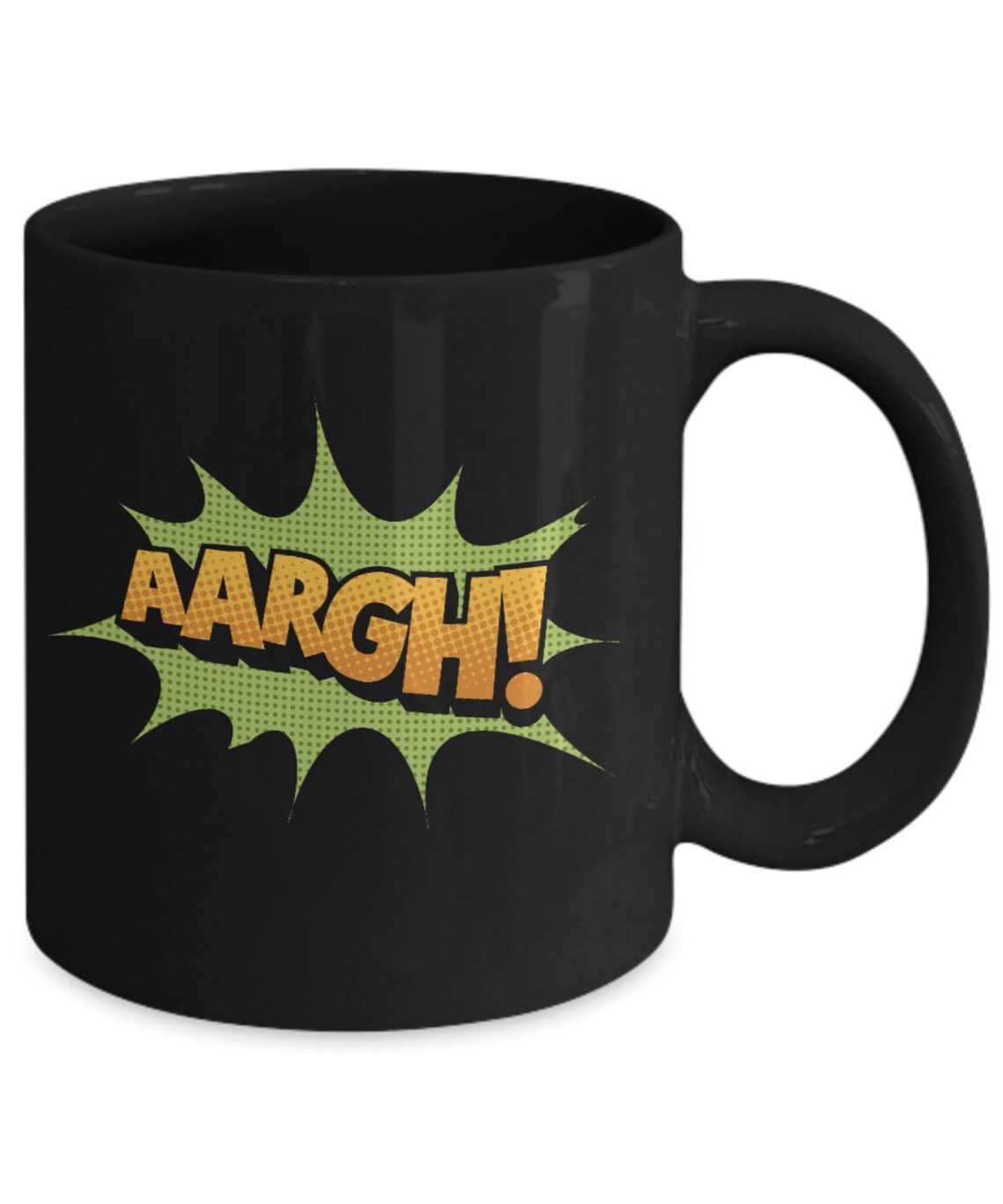 Comic Strip Aargh Coffee Mug Tea Cup Novelty Gift | Etsy