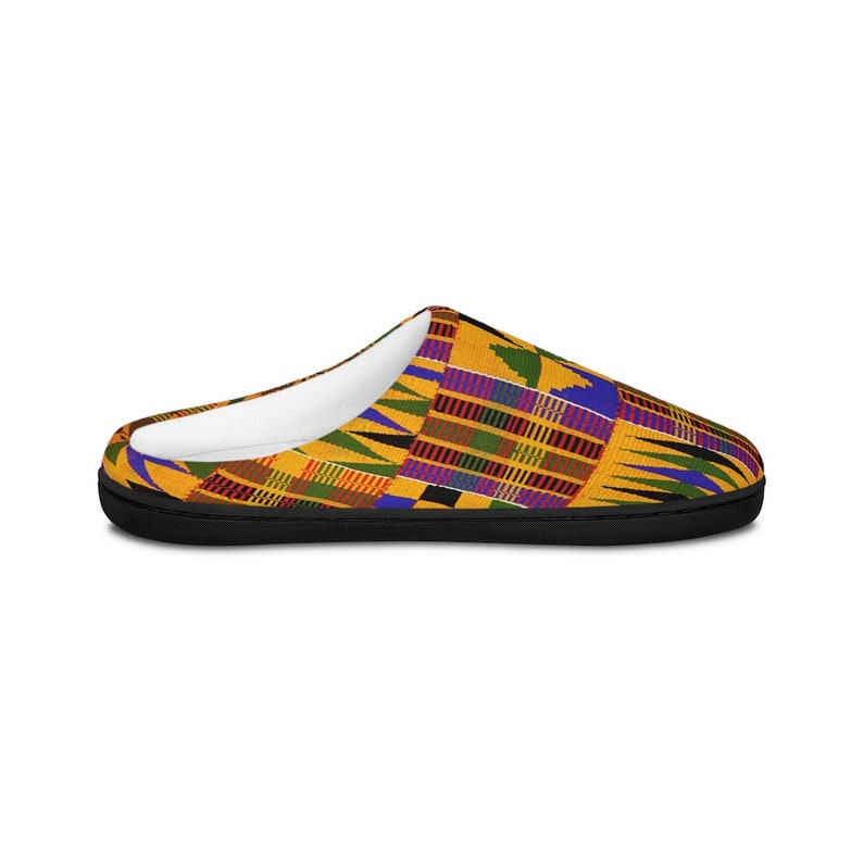 Kente Cloth Indoor Slippers - Etsy