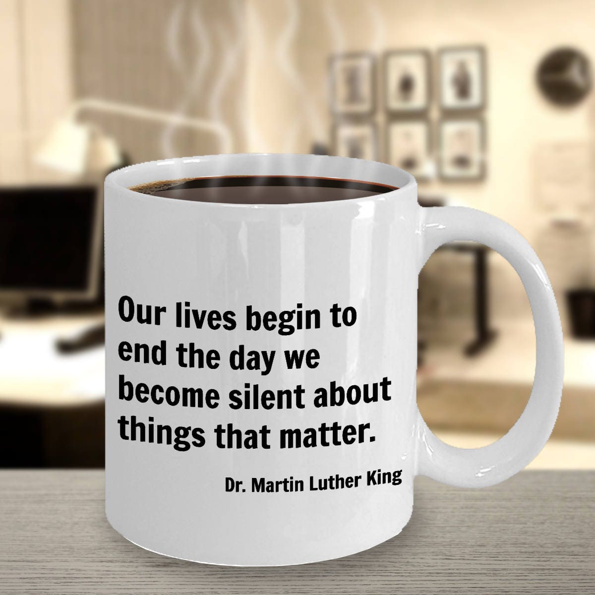 Dr Martin Luther King Quote Coffee Mug Tea Cup Novelty Gift Civil ...