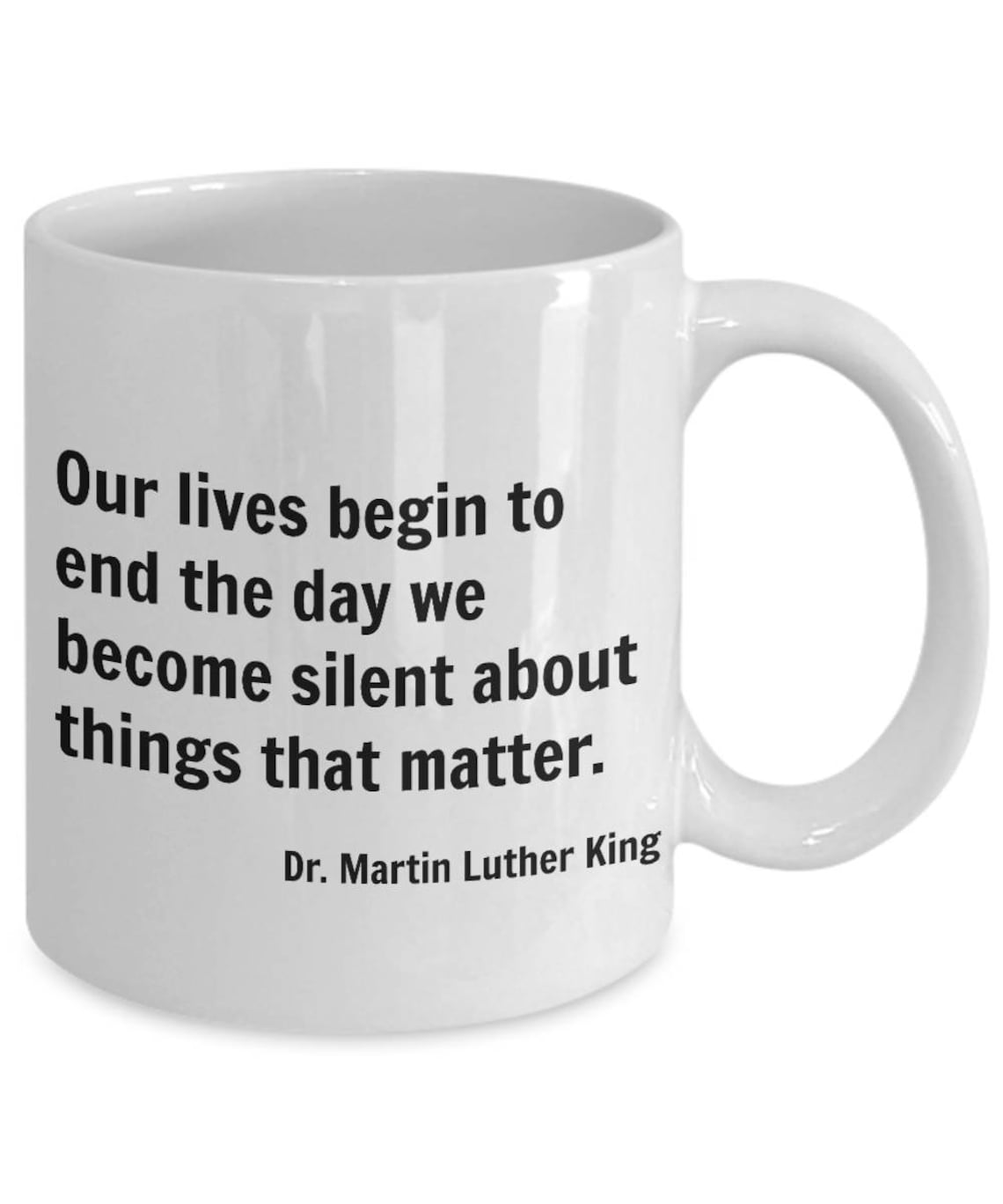 Dr Martin Luther King Quote Coffee Mug Tea Cup Novelty Gift Civil ...