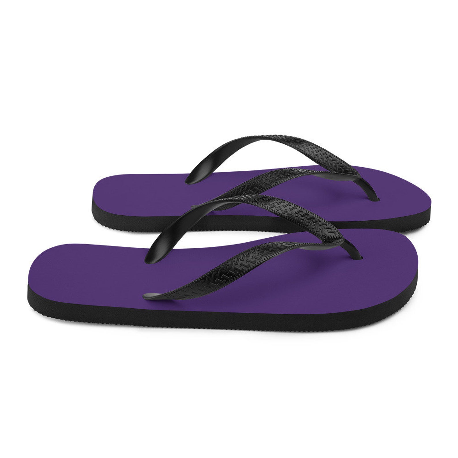 Purple Fun Gift for Family Gift Purple Flip Flops Flip-flops Girlfriend ...