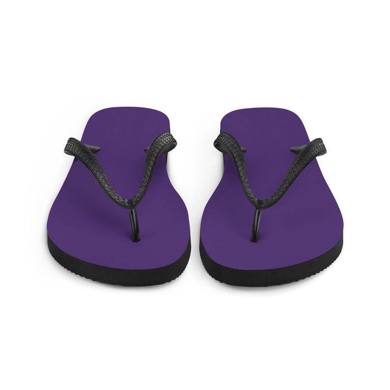 Purple Fun Gift for Family Gift Purple Flip Flops Flip-flops Girlfriend ...