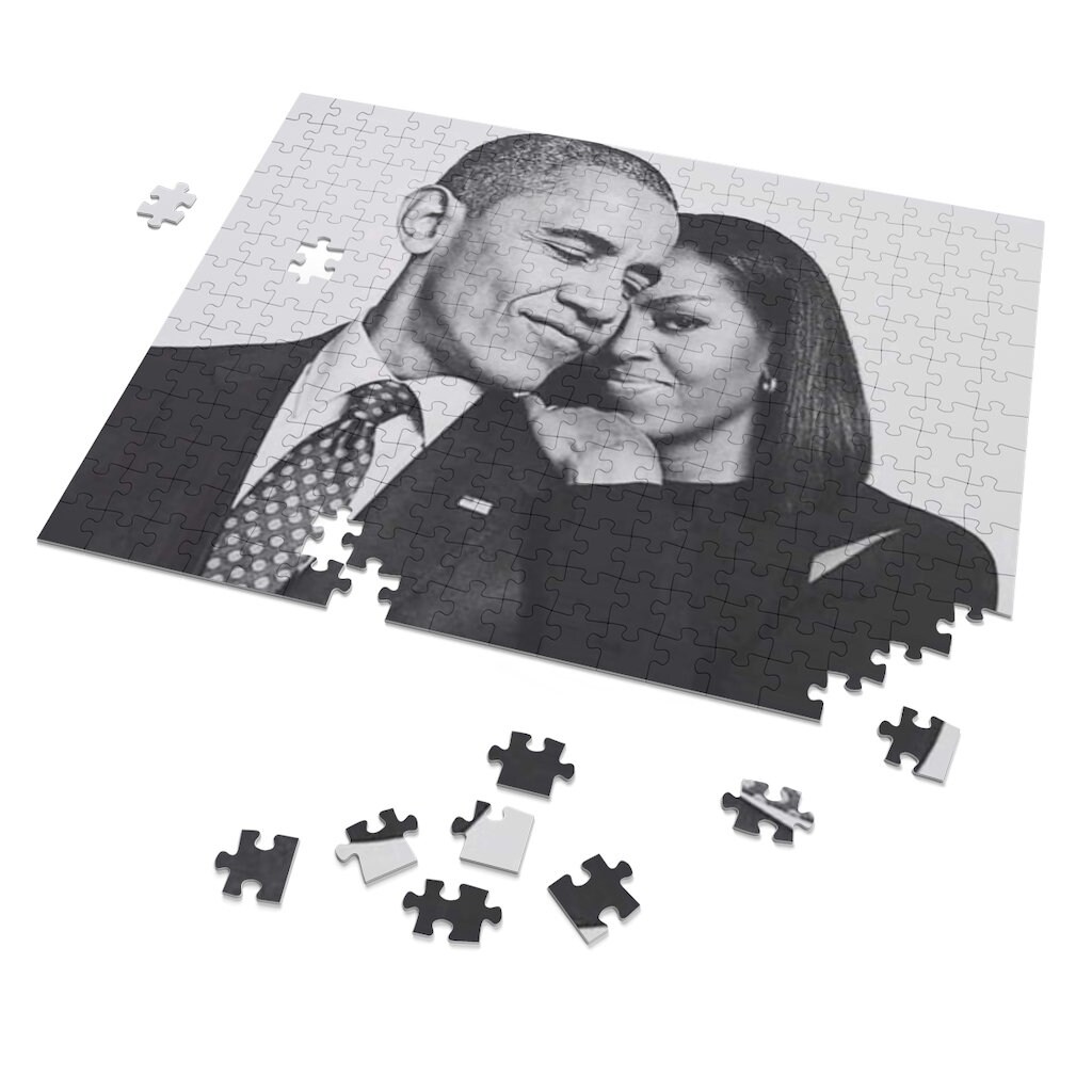 President Barack Obama and First Lady Michelle Couple 252 Fun Piece ...