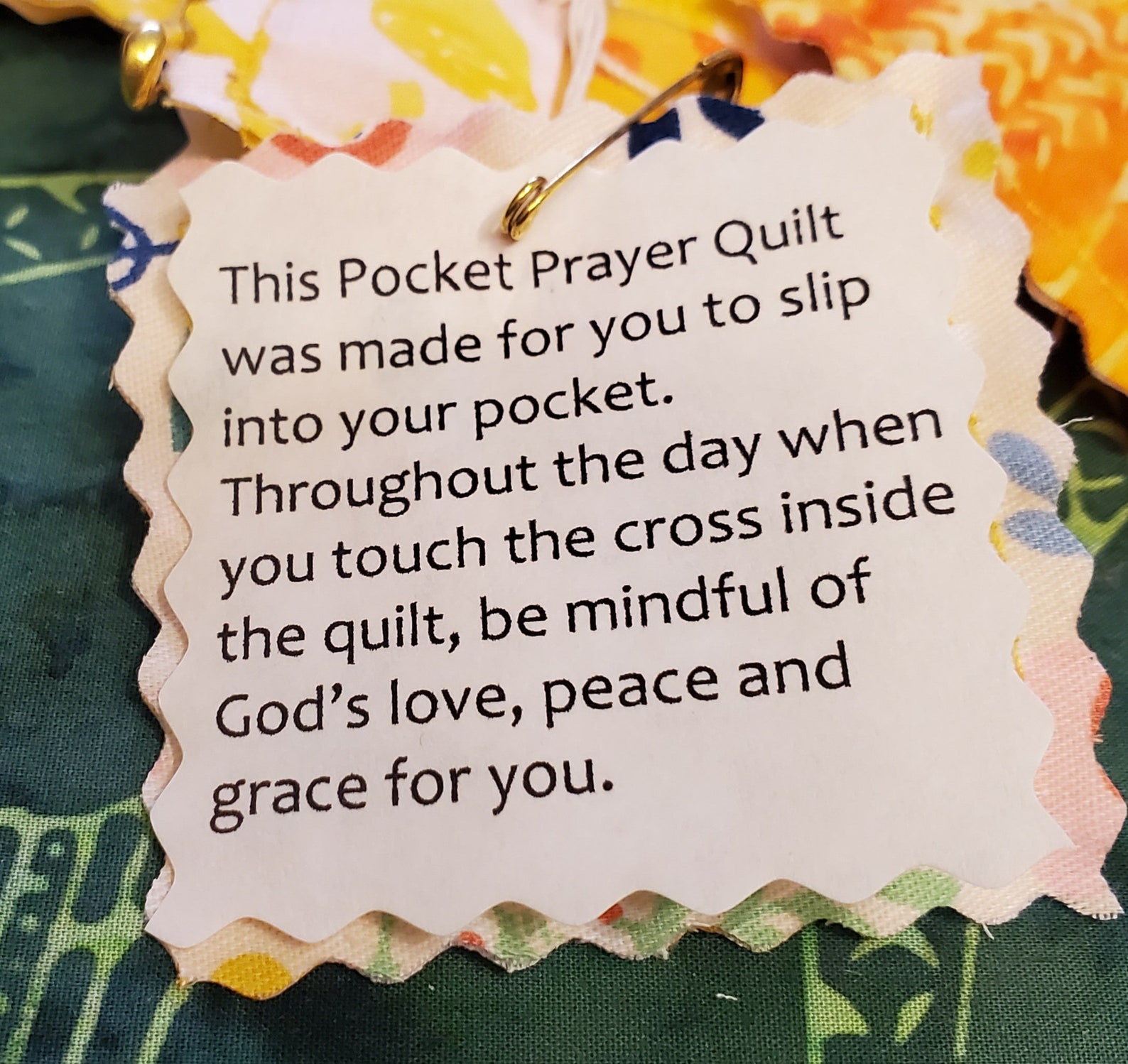 Mini Pocket Prayer Quilt - Etsy