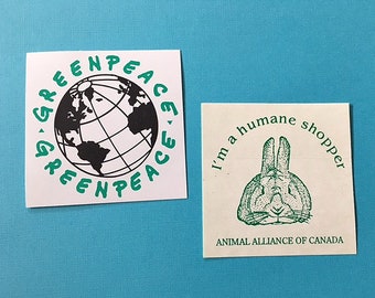 Greenpeace Sticker - Etsy
