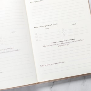 Morning Journal/affirmations/journalling/morning Ritual/gratitude ...