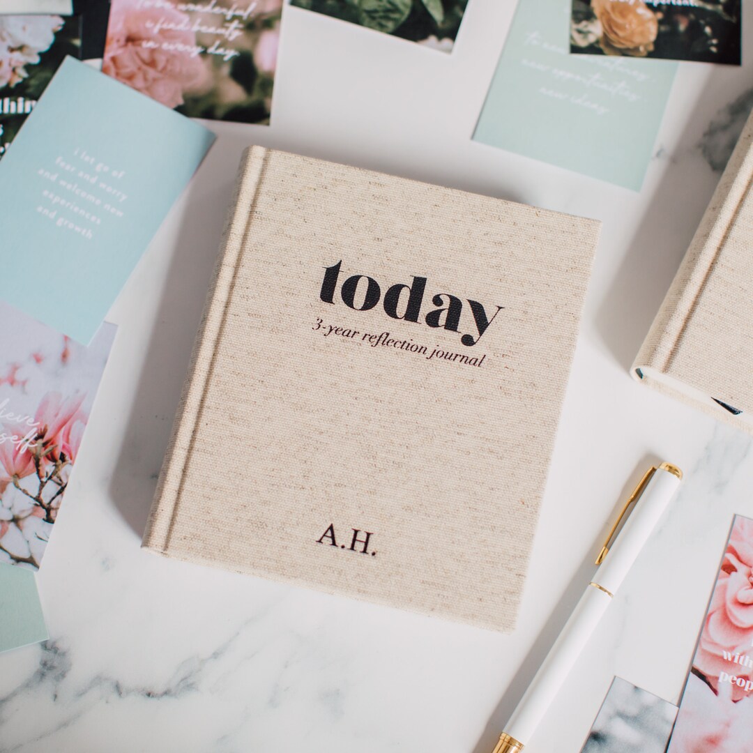 TODAY 3-year Reflection Journal for Mindfulness/reflection - Etsy