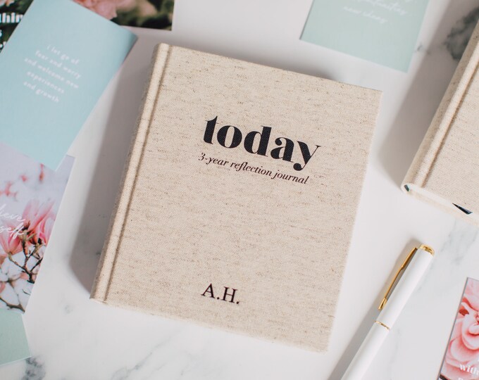 TODAY 3-year Reflection Journal for Mindfulness/reflection - Etsy