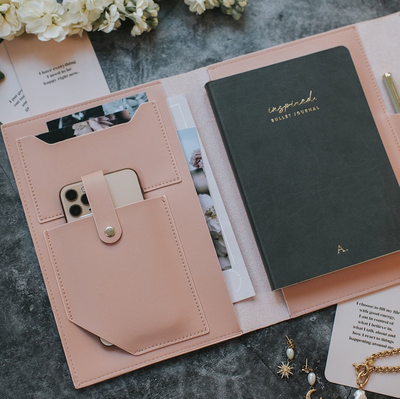 ORGANISER / PORTFOLIO BLUSH Cover for Planners/notebooks - Etsy