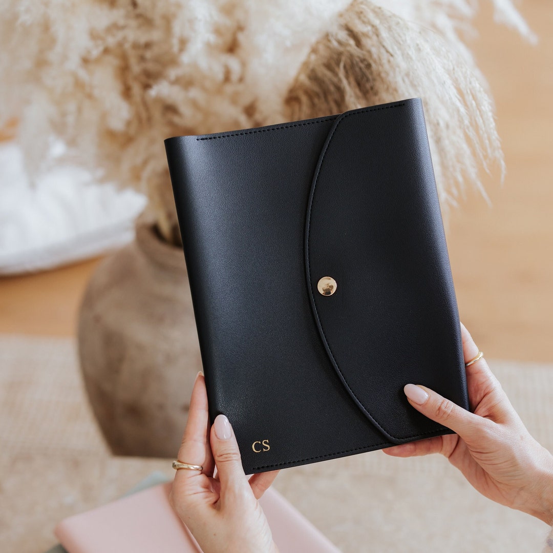 ORGANISER / PORTFOLIO -BLACK - Cover for Planners/notebooks, Organiser ...