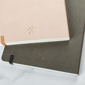 SOFT TOUCH NOTEBOOK/ Personalised Notebook/lined - Etsy