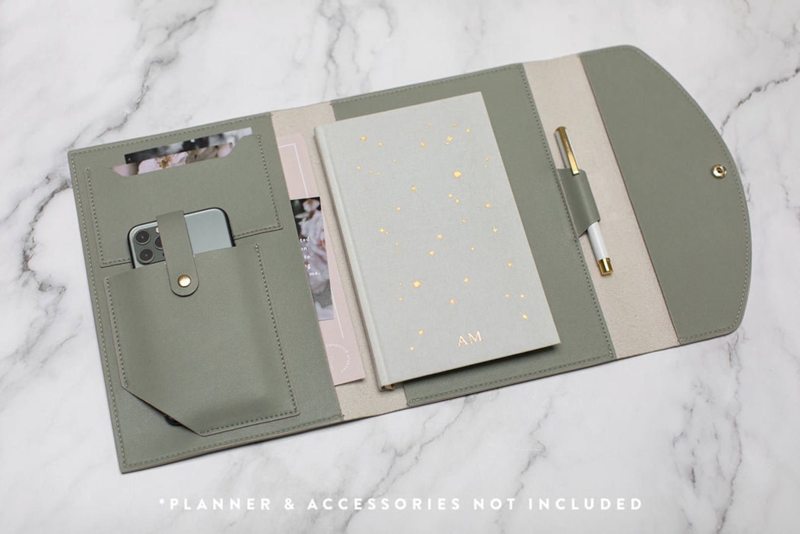 ORGANISER / PORTFOLIO SAGE Cover for Planners/notebooks - Etsy