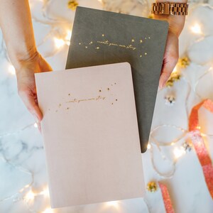 SOFT TOUCH NOTEBOOK/ Personalised Notebook/gift - Etsy