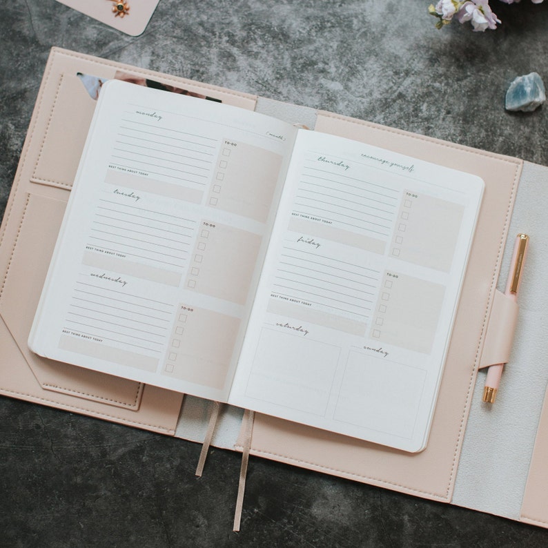 ORGANISER / PORTFOLIO BEIGE Cover for Planners/notebooks - Etsy