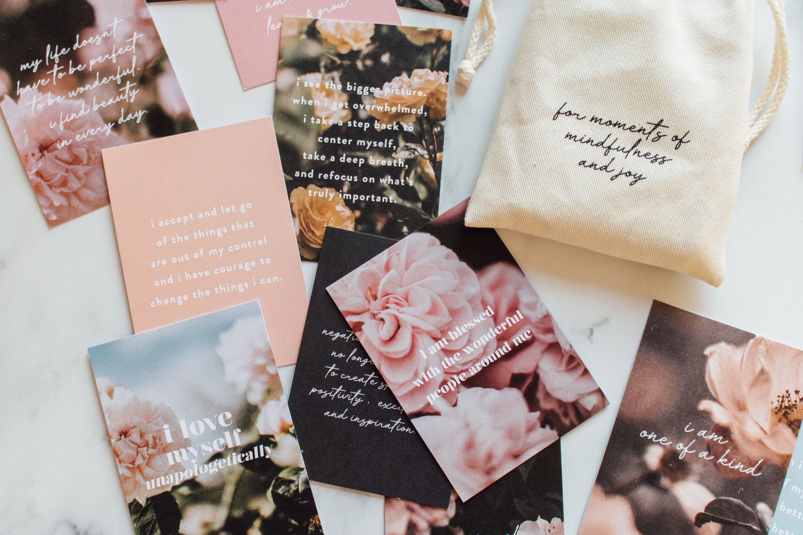 AFFIRMATION Card Set for - Etsy