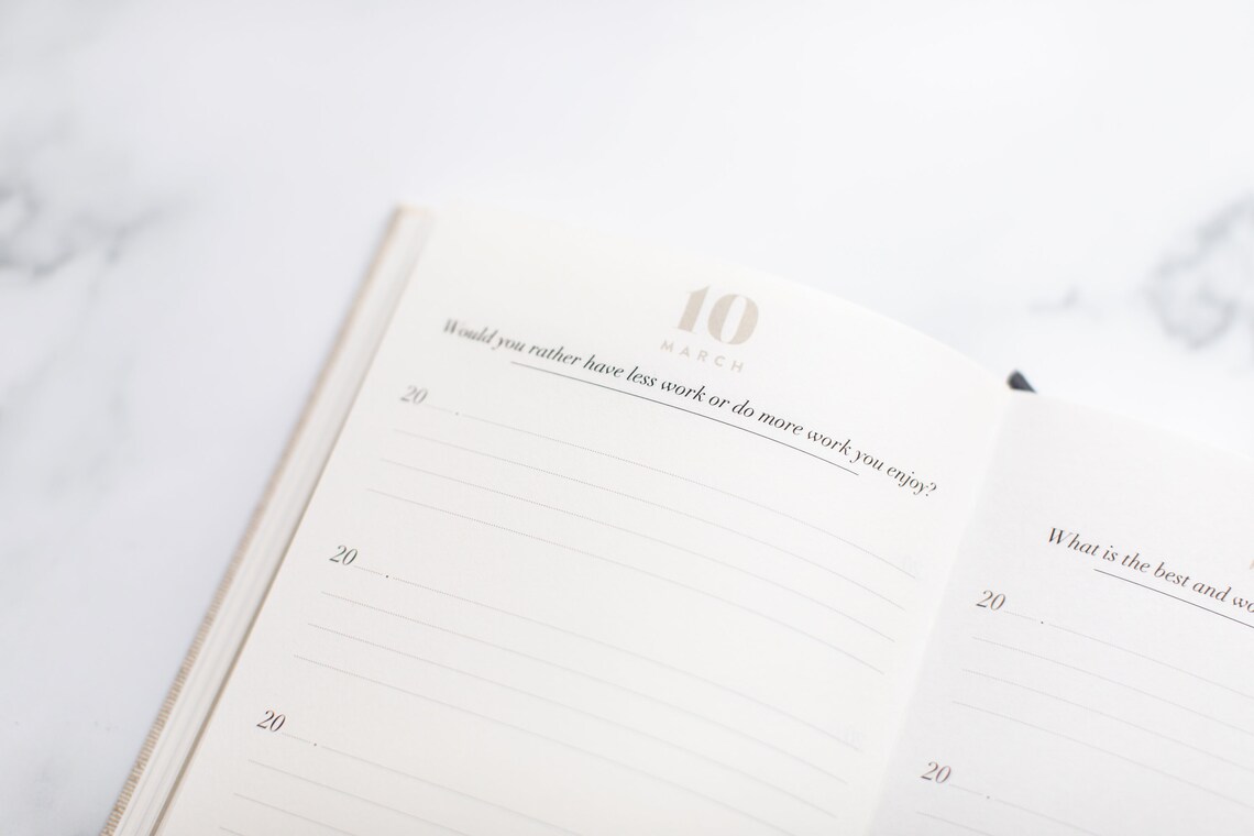 TODAY 3-year reflection journal for mindfulness/reflection | Etsy