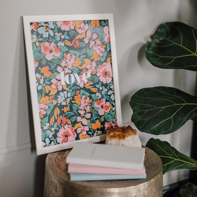 BLOOM 2 X A3 Print Set MINT/ Wall Art/ Home Decor | Etsy