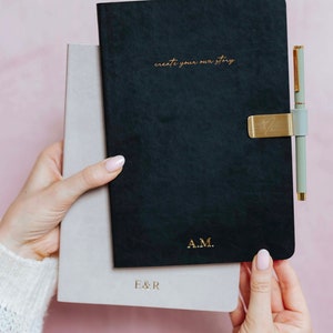 Soft Touch NOTEBOOK/ Personalised Notebook/lined Notebook/personalised ...