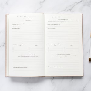 Morning Journal/affirmations/journalling/morning Ritual/gratitude ...