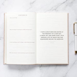 Morning Journal/affirmations/journalling/morning Ritual/gratitude ...