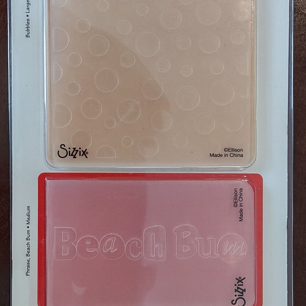 Embossing Folder Set - Etsy