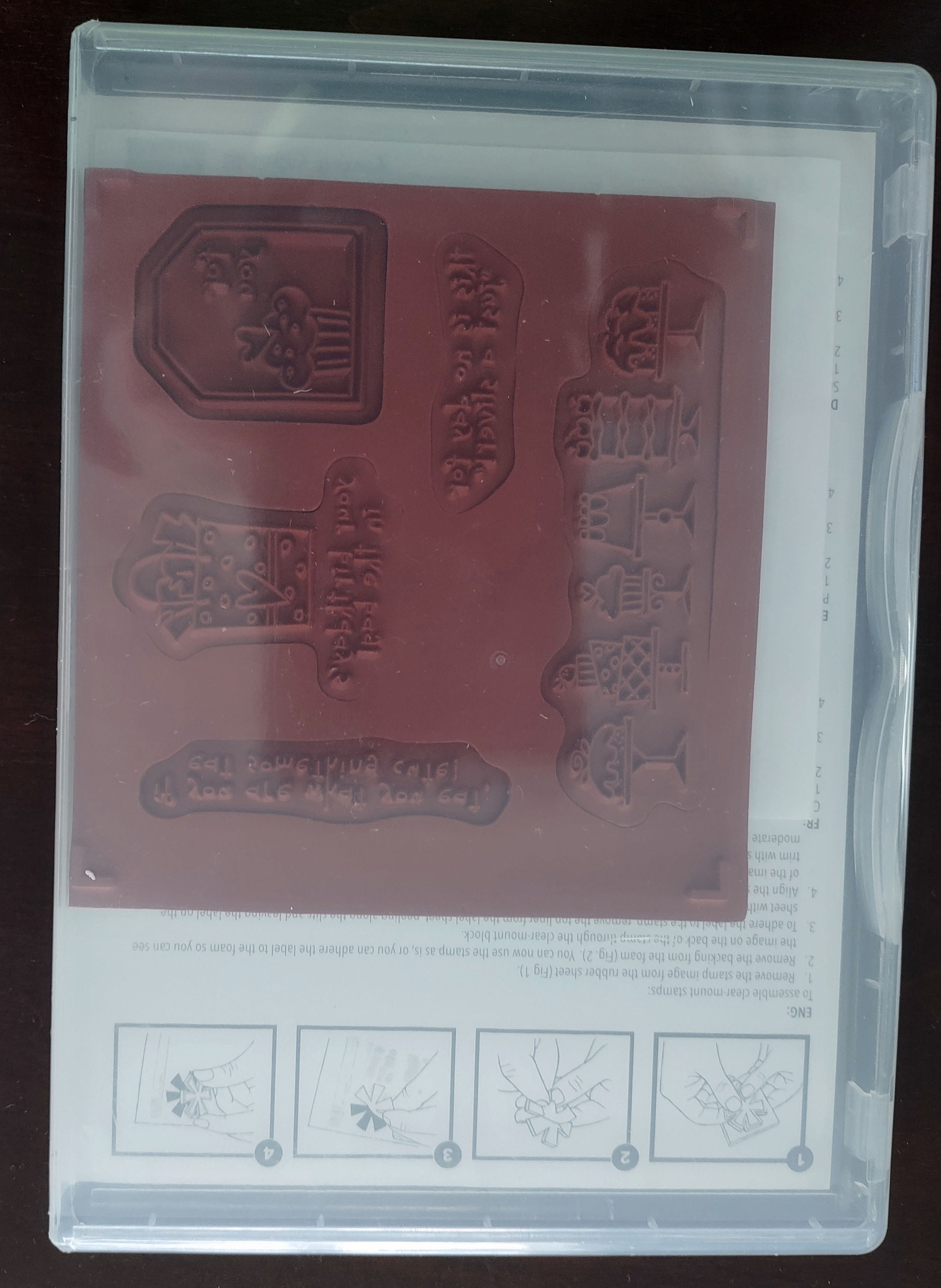 Stampin Up Birthday Bakery Stamp Set - Etsy