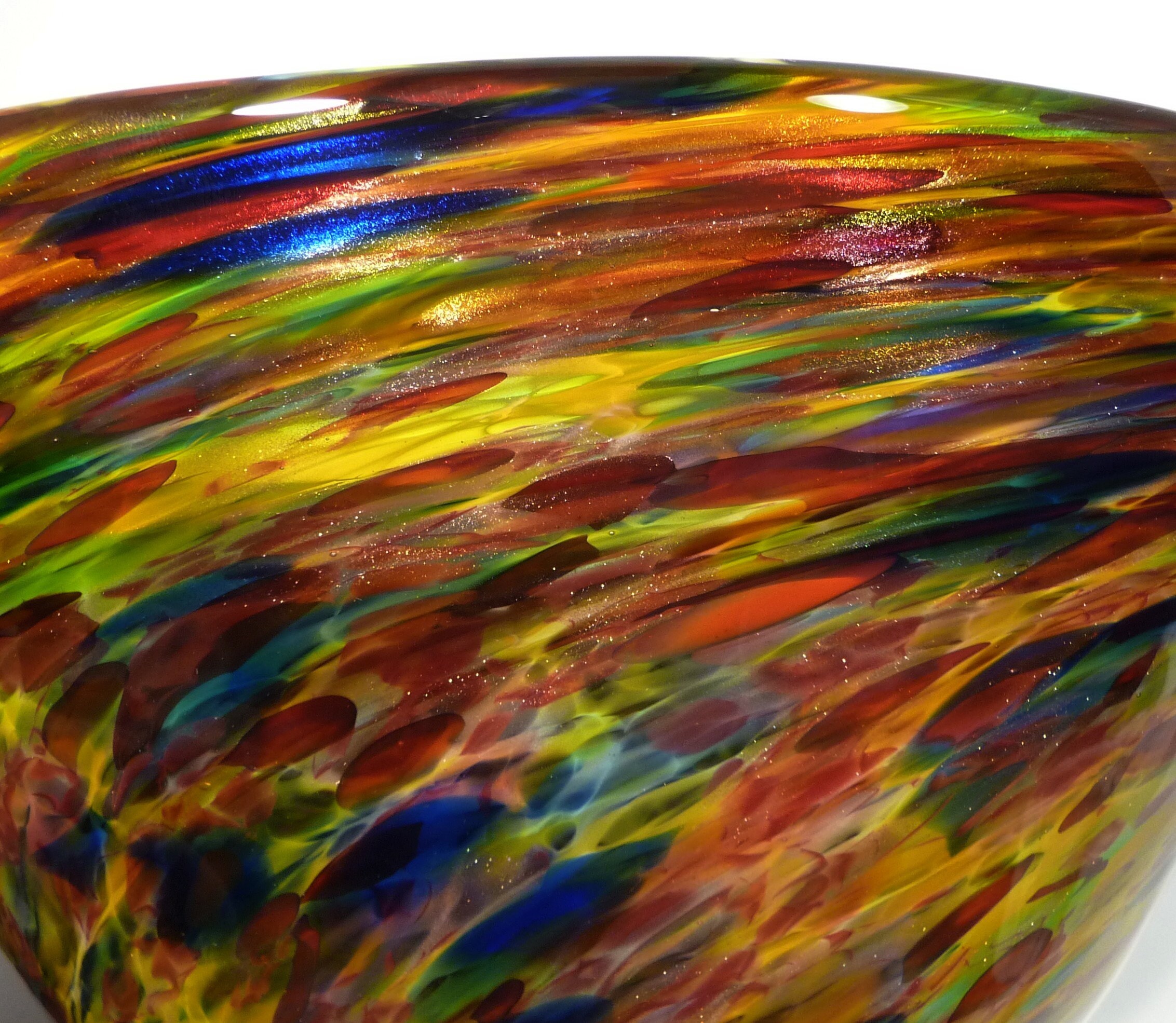 Hand Blown Glass Bowl Original Design by Dirwood Glass - Etsy