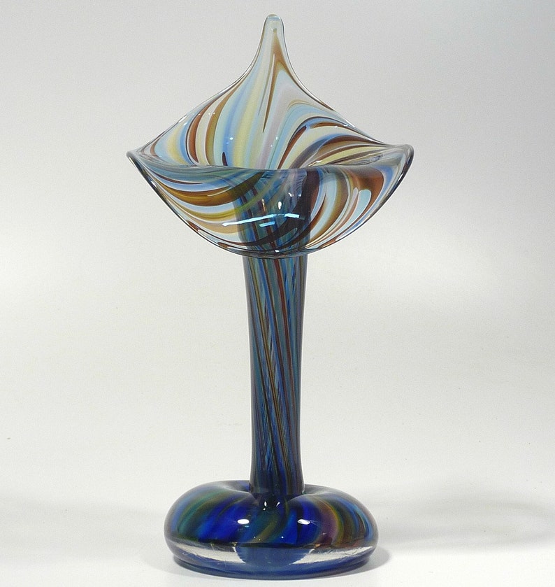 Hand Blown Glass Sculpture Jack-in-the-pulpit Original | Etsy