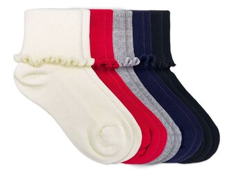 Ruffle Cuff Socks - Etsy