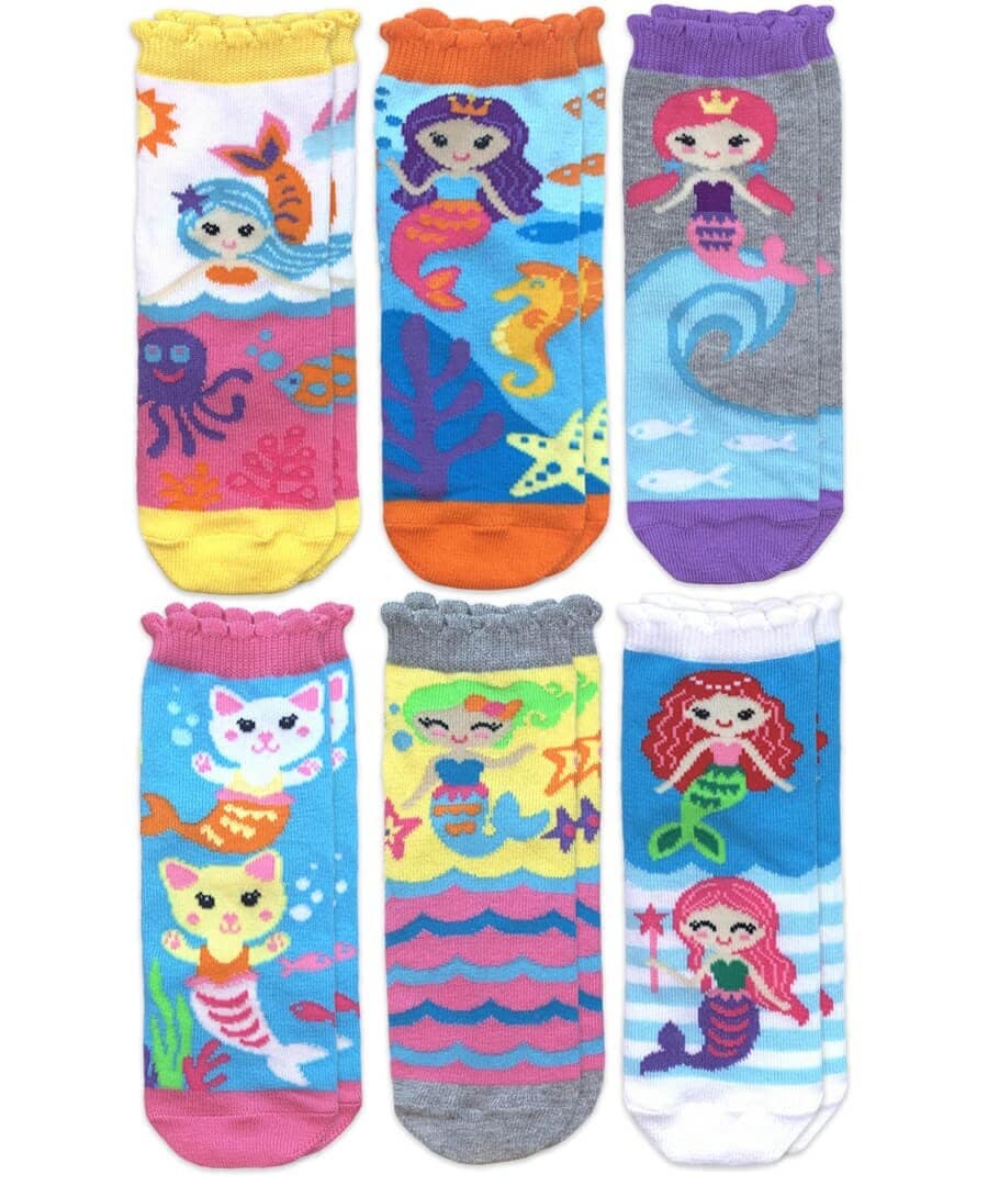 Girls Socks Mermaids Sea Animals Rainbows Kitty Cats Ocean - Etsy