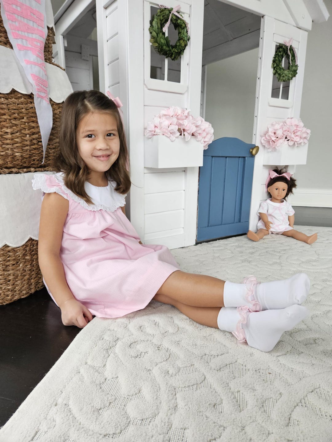 Girls School Lace Socks Seamless Tutu Trim Princess Sheer Fancy Dress ...