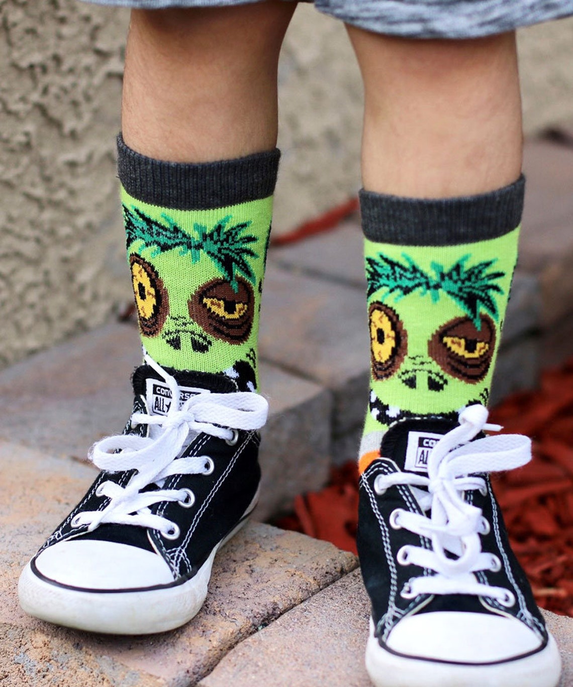 Boys Socks Robots Aliens Zombies Stripes Bright Fun Colorful - Etsy