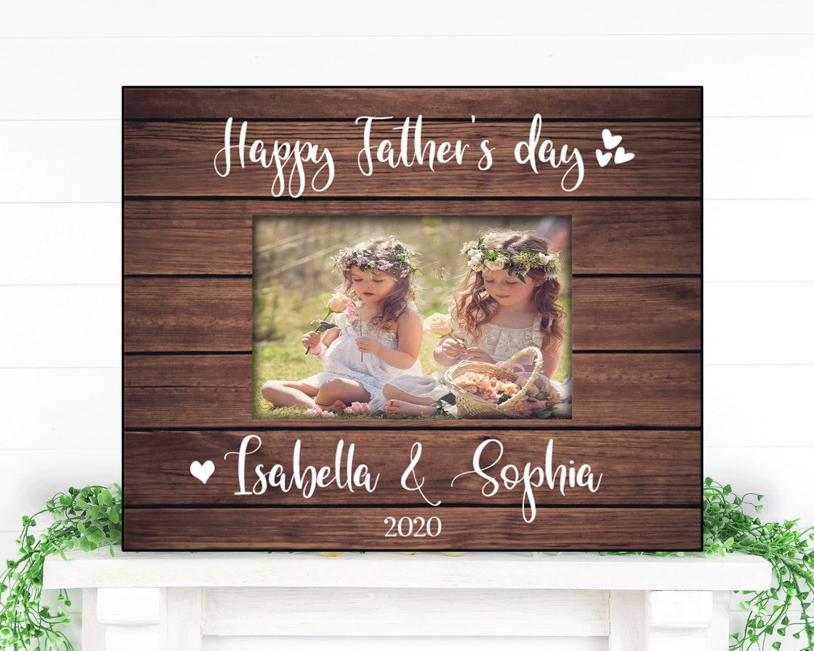 Father's Day Gift / Fathers Day Picture Frame / Happy - Etsy
