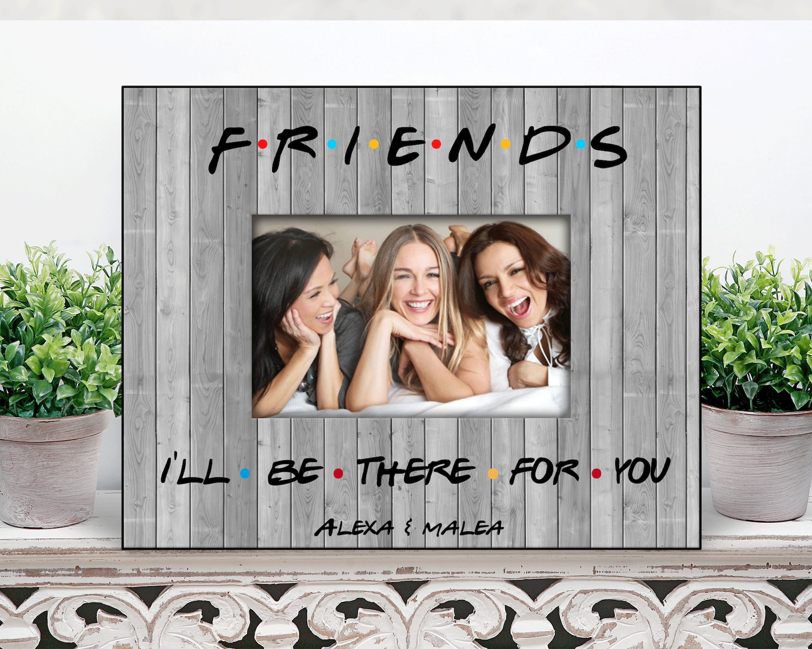 Friends TV Show Inspired Picture Frame / I'll Be There for You ...