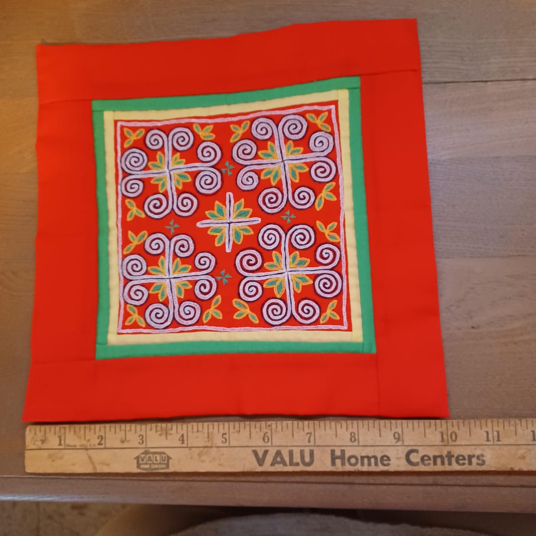 Hmong Textile Folk Art, Needle Art, Wall Decor - Etsy