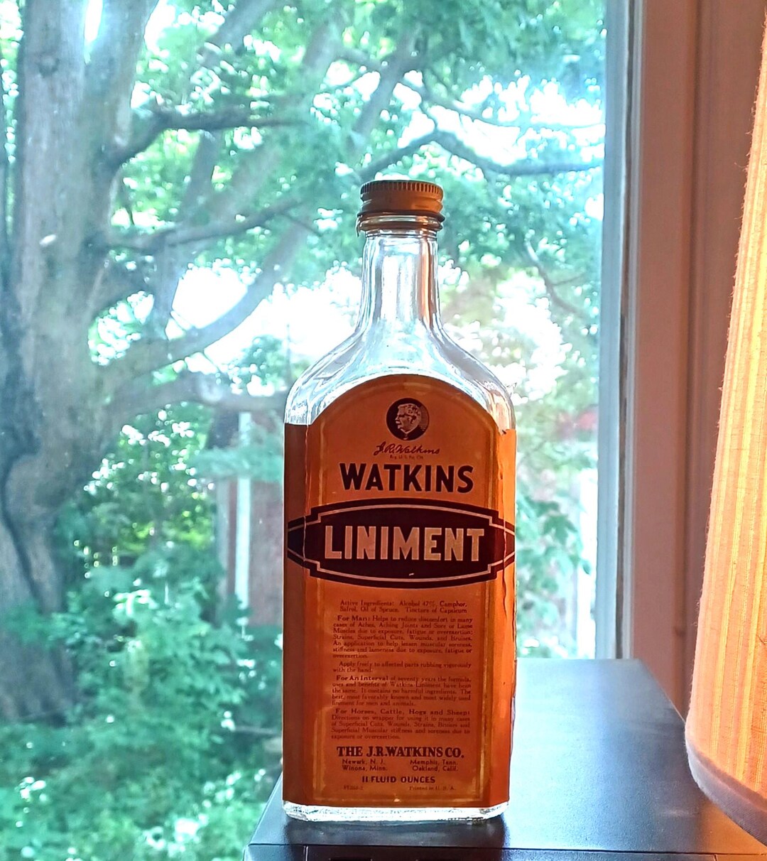 Vintage Watkins Liniment Bottle - Etsy