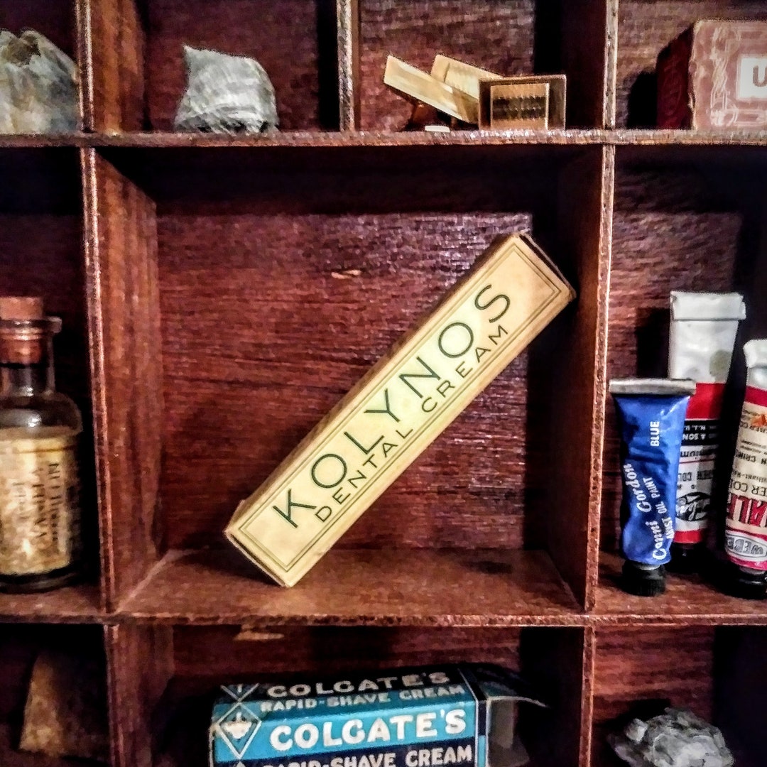 Vintage Kolynos Dental Cream Box - Etsy