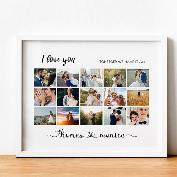 Wedding Collage - Etsy