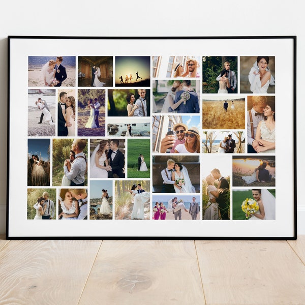Multi Photo Frame - Etsy