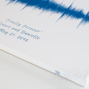 Baby Heartbeat Soundwave Print on Canvas, Personalized Soundwave With ...