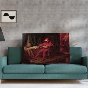 Stanczyk Canvas Print Jan Matejko Classic Polish Paint Polish Paint ...